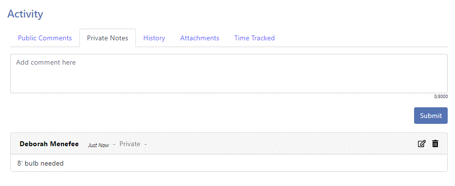 Ticket Logs – Frontline Inventory & Help Desk Management