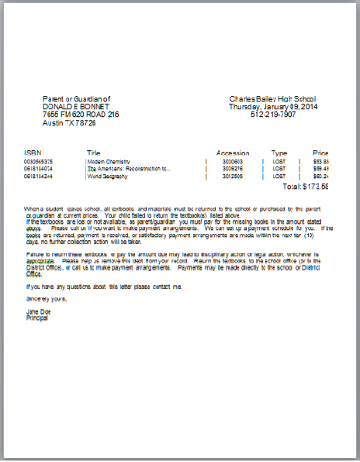 Form Letter Editor Overview – Frontline Inventory & Help Desk Management