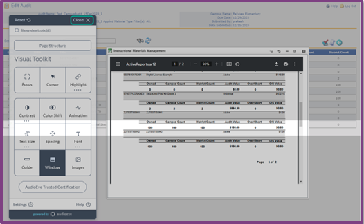 AudioEye Release for Help Desk (GetHelp) – Frontline Inventory & Help ...